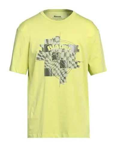 BLAUER. T-shirt Lime Size Cotton - Green