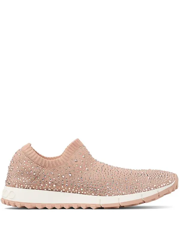 JIMMY CHOO Verona Crystal-embellished Sneakers