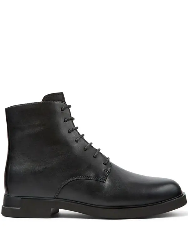 Camper Iman Lace-up Boots - Black