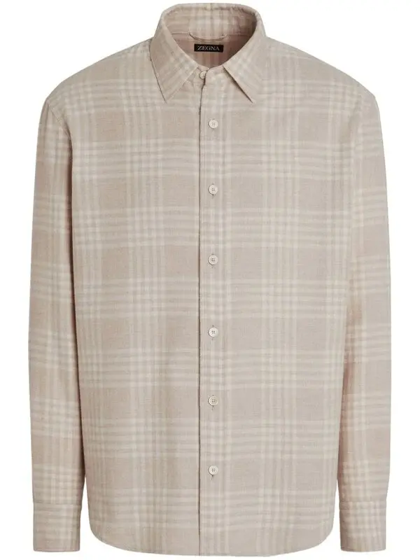 Zegna Check-pattern Shirt
