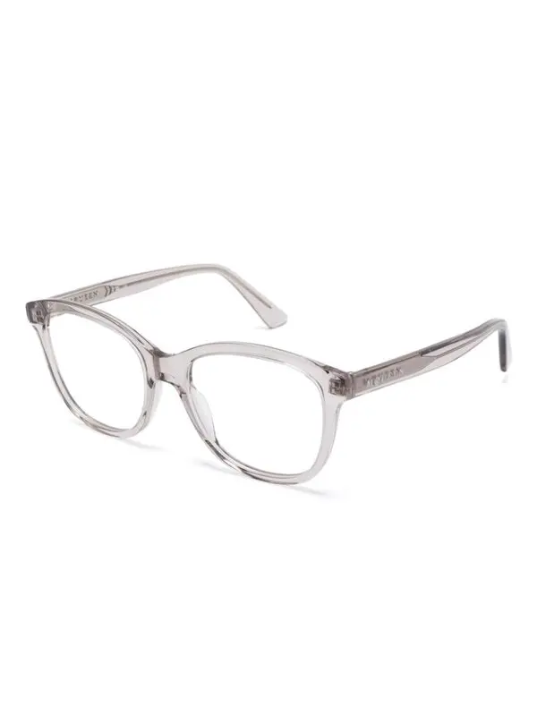 Alexander McQueen Translucent-frame Glasses