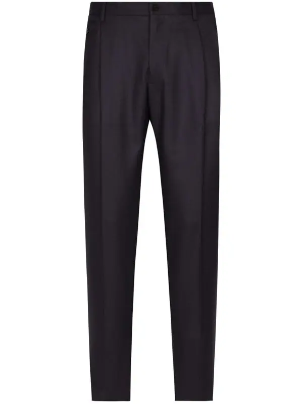 Dolce & Gabbana Tailored Tapered Trousers - Blue