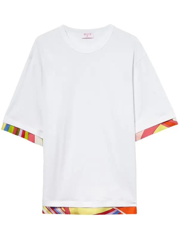 Emilio Pucci Contrast-trim T-shirt