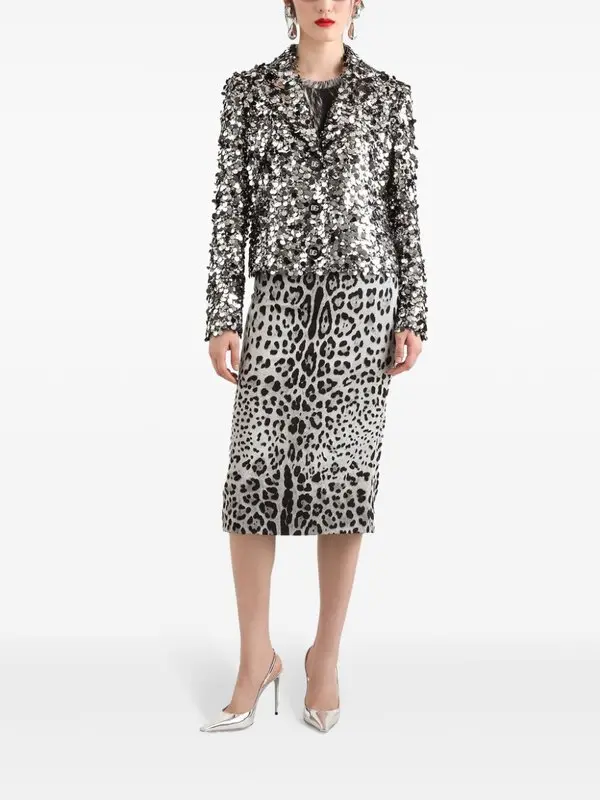Dolce & Gabbana Leopard-print Skirt