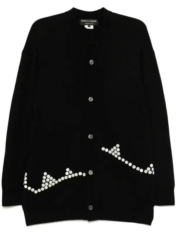 Comme Des Garçons Buttoned Cardigan