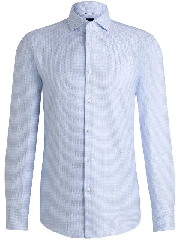Hugo Boss Check-pattern Cotton Shirt
