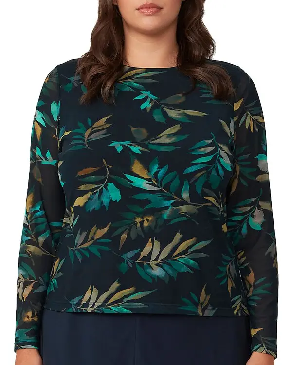 ESTELLE Printed Whisper Top