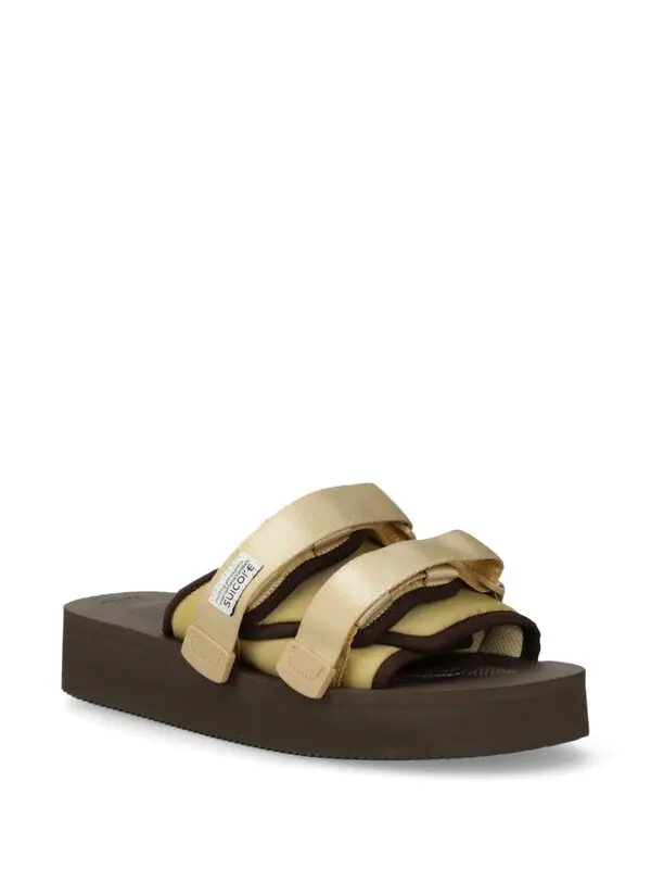 Suicoke Touch-strap Slides - Neutrals