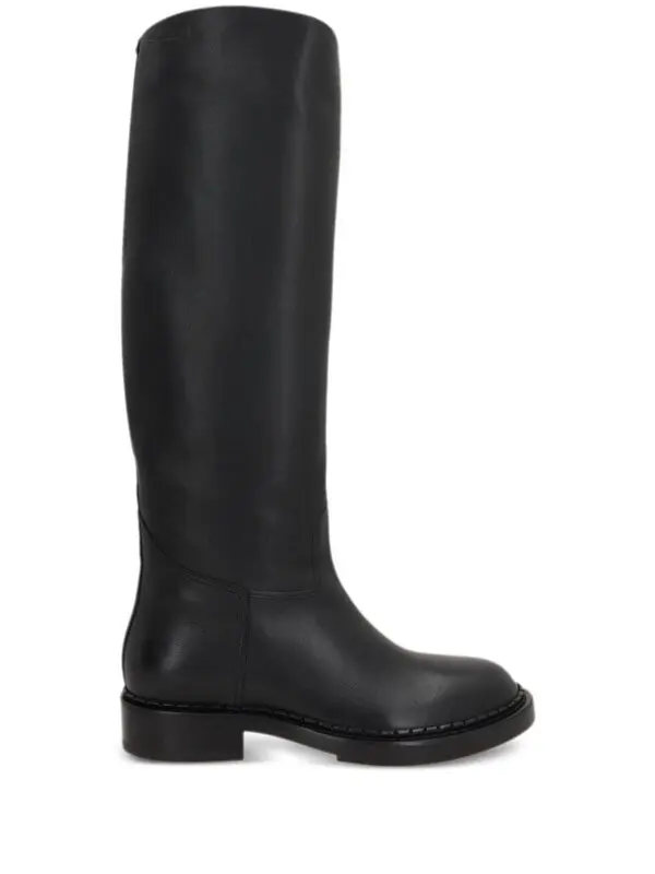 Santoni X 10 Corso Como Leather Boots