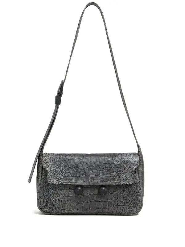 Marni Embossed Leather Shoulder Bag