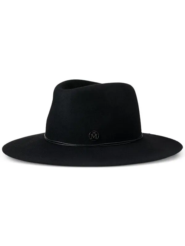 Maison Michel Charles Hat In Black 69% Off Editorialist