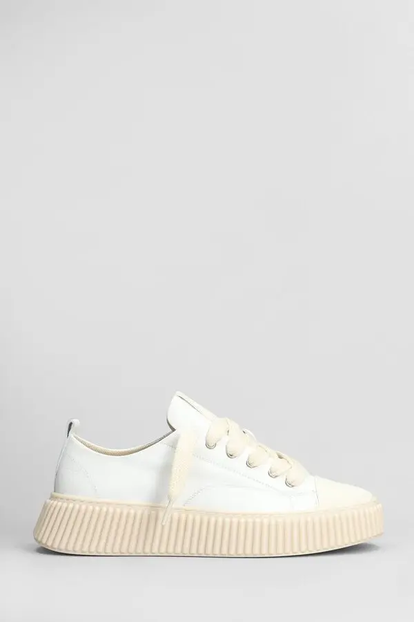 RHUN Leather Sneakers