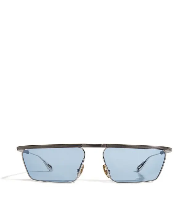 JACQUES MARIE MAGE Titanium Bogart Sunglasses