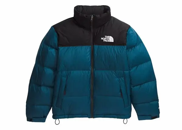 The North Face 1996 Retro Nuptse 700 Fill Packable Jacket - Midnight Petrol/tnf Black