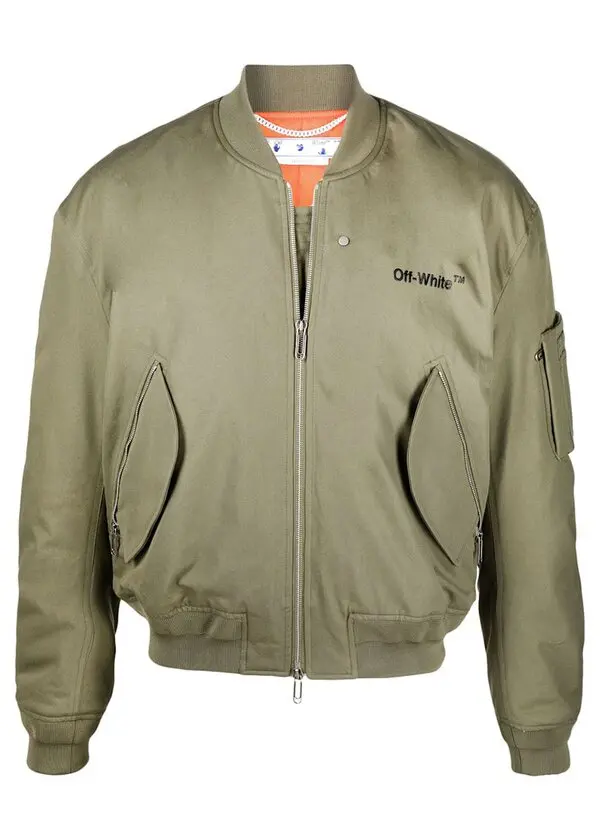 Off-White Diagstripe Bomber Jacket