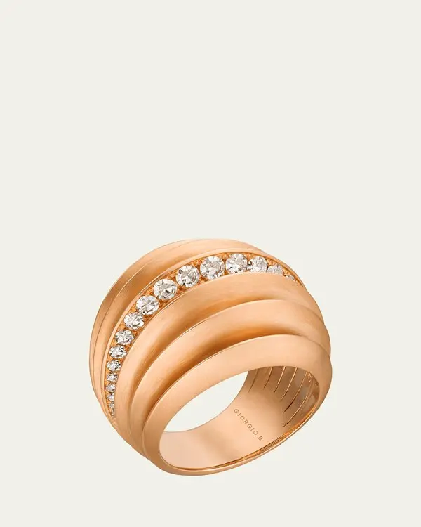 GIORGIO B Palma 18k And Diamond Ring