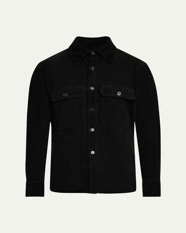 Saint Laurent Corduroy Overshirt