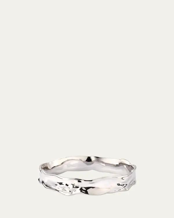 Alexis Bittar Brut Strap Bangle - Silver