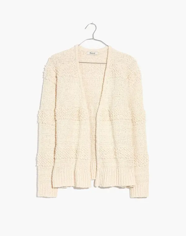 Madewell Bronson Cardigan Sweater In Seashell 41% Off Editorialist