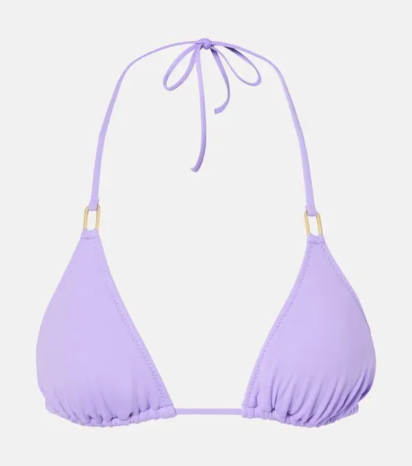 Melissa Odabash Cancun Ring Bikini Top - Purple