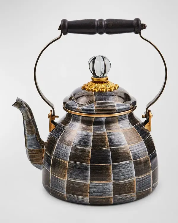 MACKENZIE-CHILDS Sophisticheck 2-quart Tea Kettle