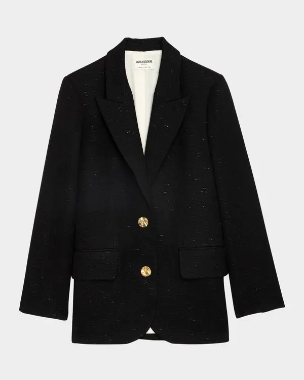 Zadig&Voltaire Vicka Tweed Blazer