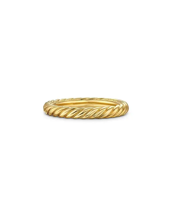 David Yurman Cable Band Ring - Gold