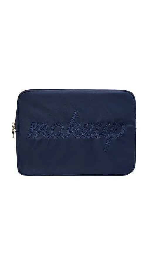 Stoney Clover Lane Makeup Embroidered Large Pouch