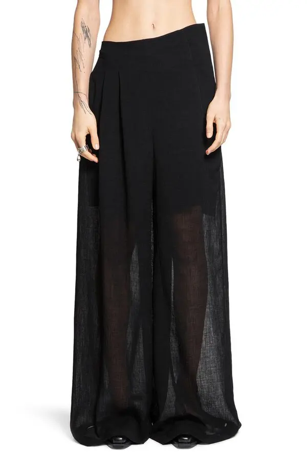 YEHUAFAN Wide-leg Trousers