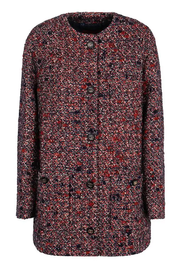 Gucci Bouclé Wool Jacket - Multicolor