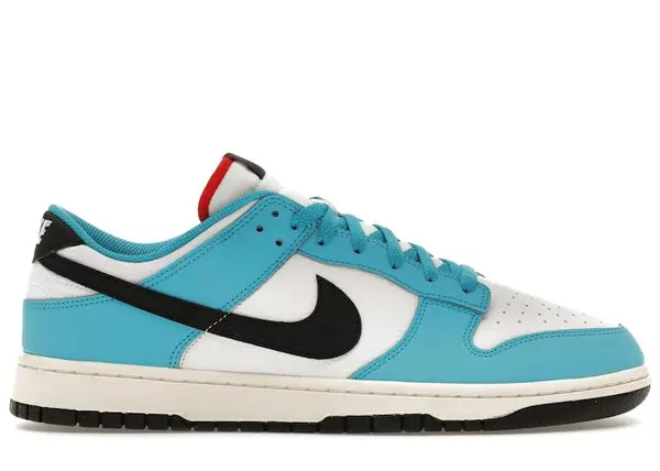 Nike Dunk Low Next Nature N7 Sneakers - Dark Turquoise/black/white