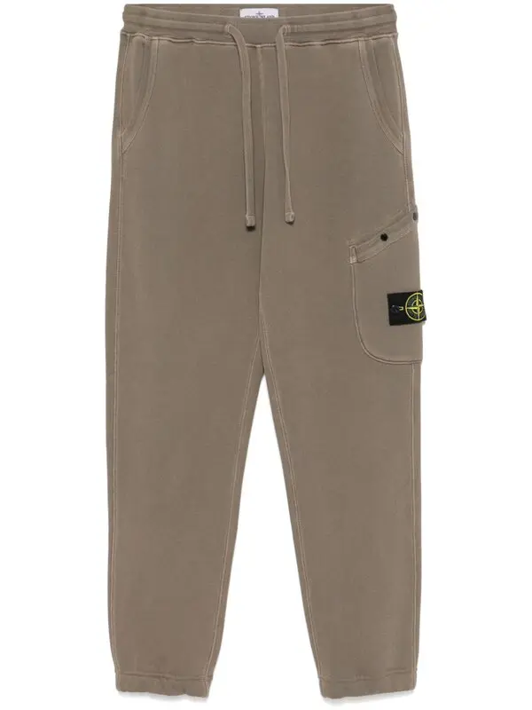 Stone Island Jersey-texture Cotton Track Pant