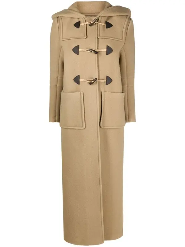 Prada Slouch-hood Wool Coat