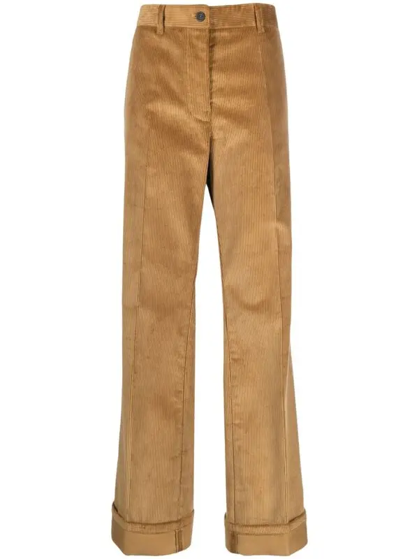 Miu Miu Velluto Coste Chino Trousers