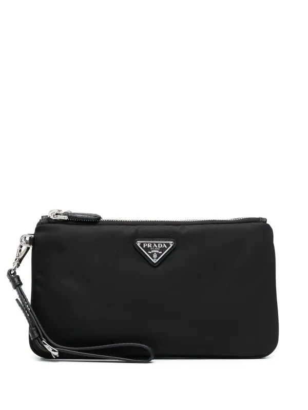 Prada Re-nylon Partitioned Wristlet