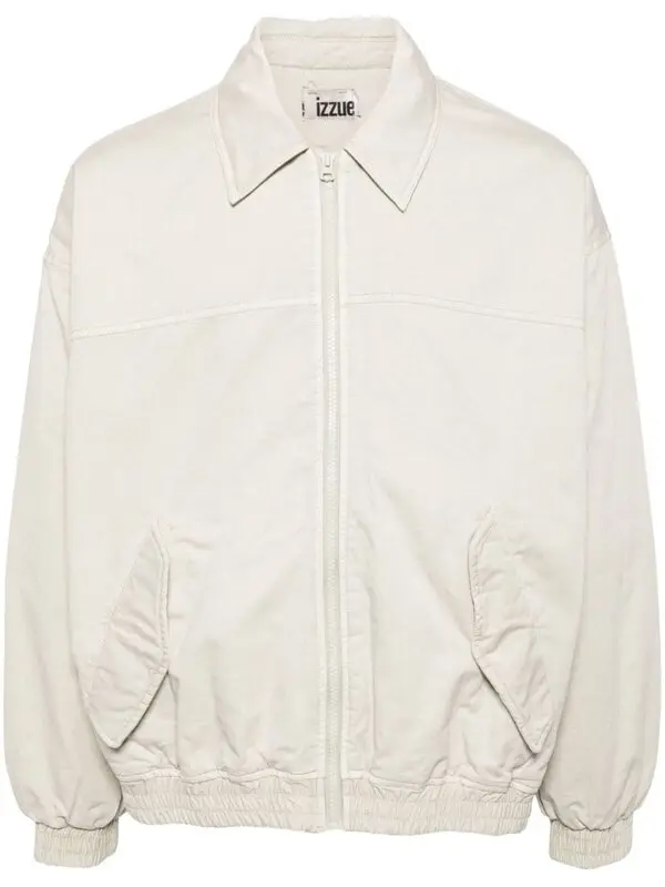 Izzue Zip-up Jacket - Neutrals
