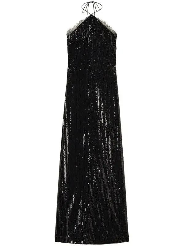 TWINSET Sequin-embellished Midi Dress