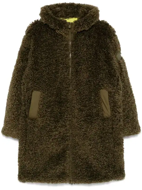 Save The Duck Angelica Coat In Green - 25% Off | Editorialist