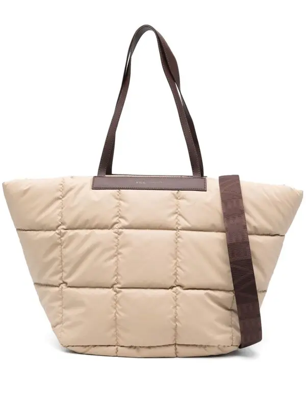 VEECOLLECTIVE Porter Basque Tote Bag - Neutrals