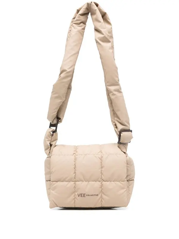 VEECOLLECTIVE Mini Porter Cross Body Bag - Neutrals