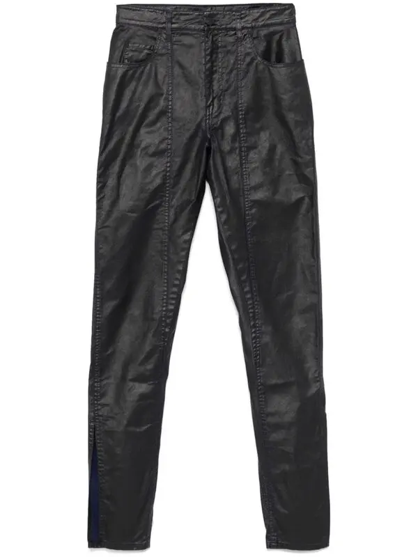 MUGLER Coated-finish Trousers