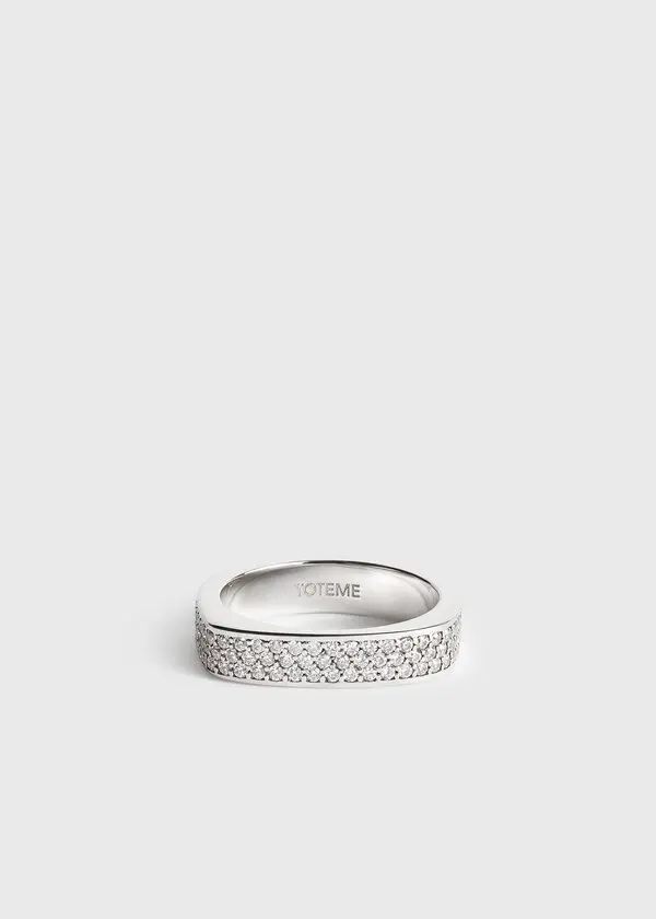TOTÊME Signature Pavé Ring