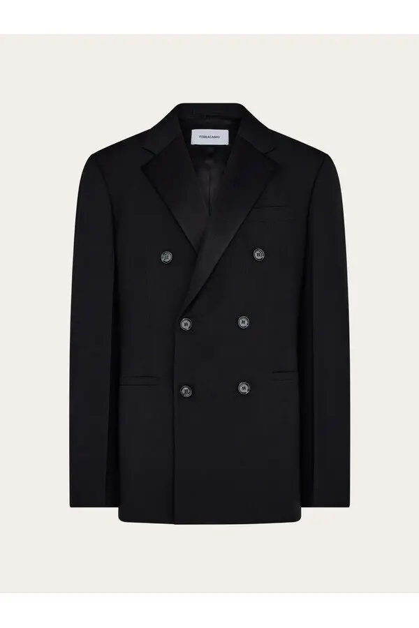 FERRAGAMO Double Breasted Blazer