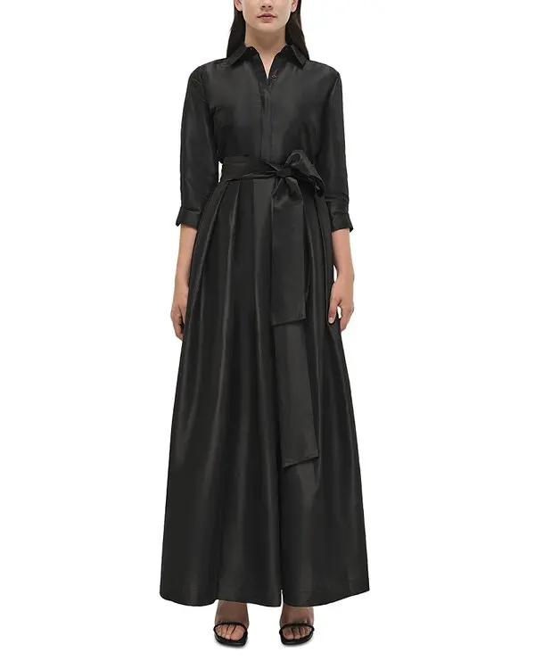 Simkhai Julip Belted Gown - Black