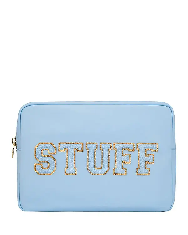 Stoney Clover Lane Stuff Large Pouch - Periwinkle