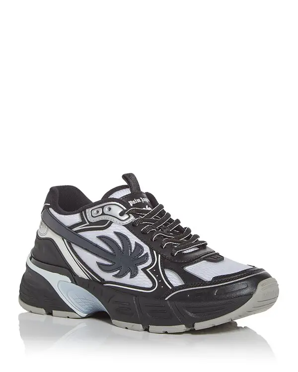 Palm Angels Pa 4 Low Top Sneakers - Light Grey