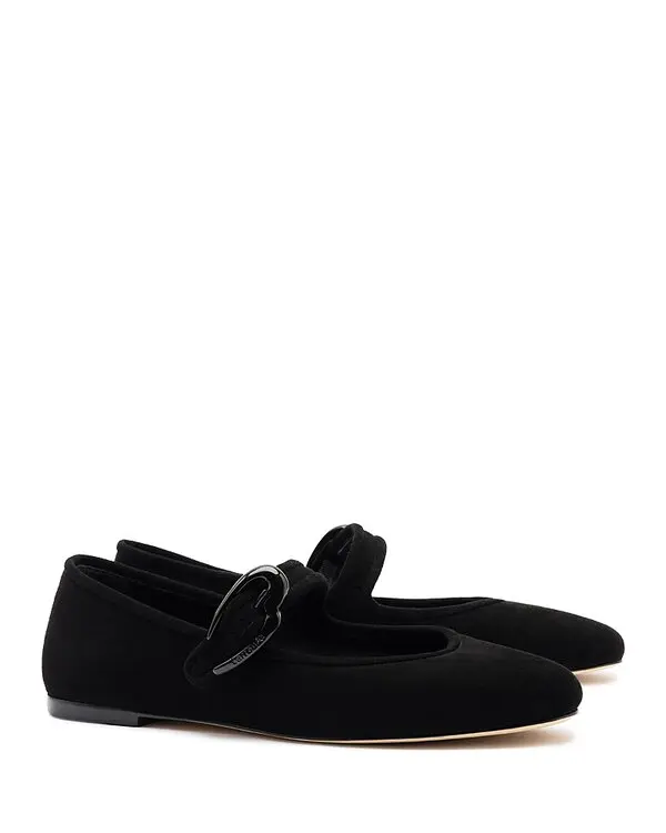 Larroude Verona Flats - Black