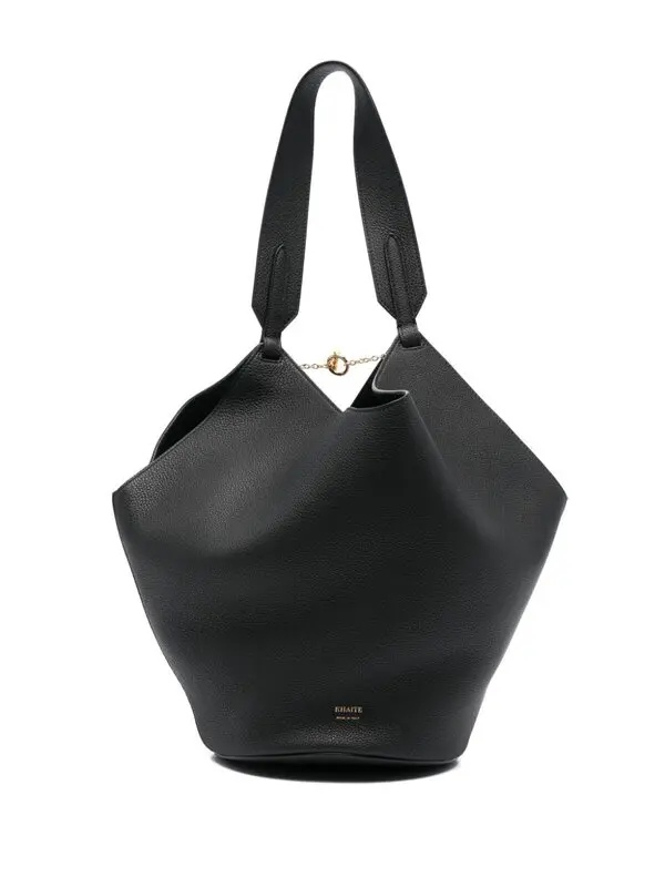 Khaite Small Lotus Tote Bag - Black