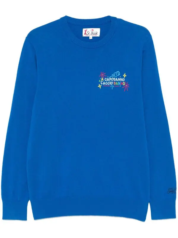 MC2 SAINT BARTH Heron Light Sweater - Blue