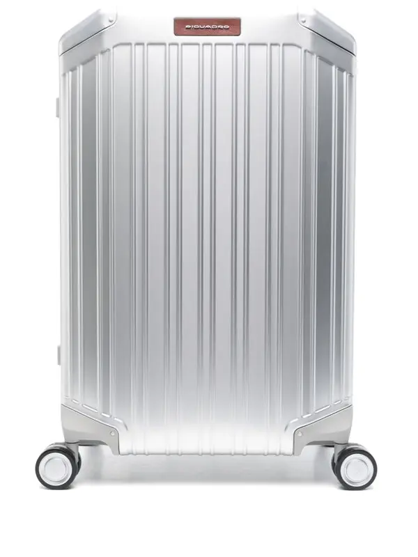 PIQUADRO Medium Aluminium Suitcase - Grey
